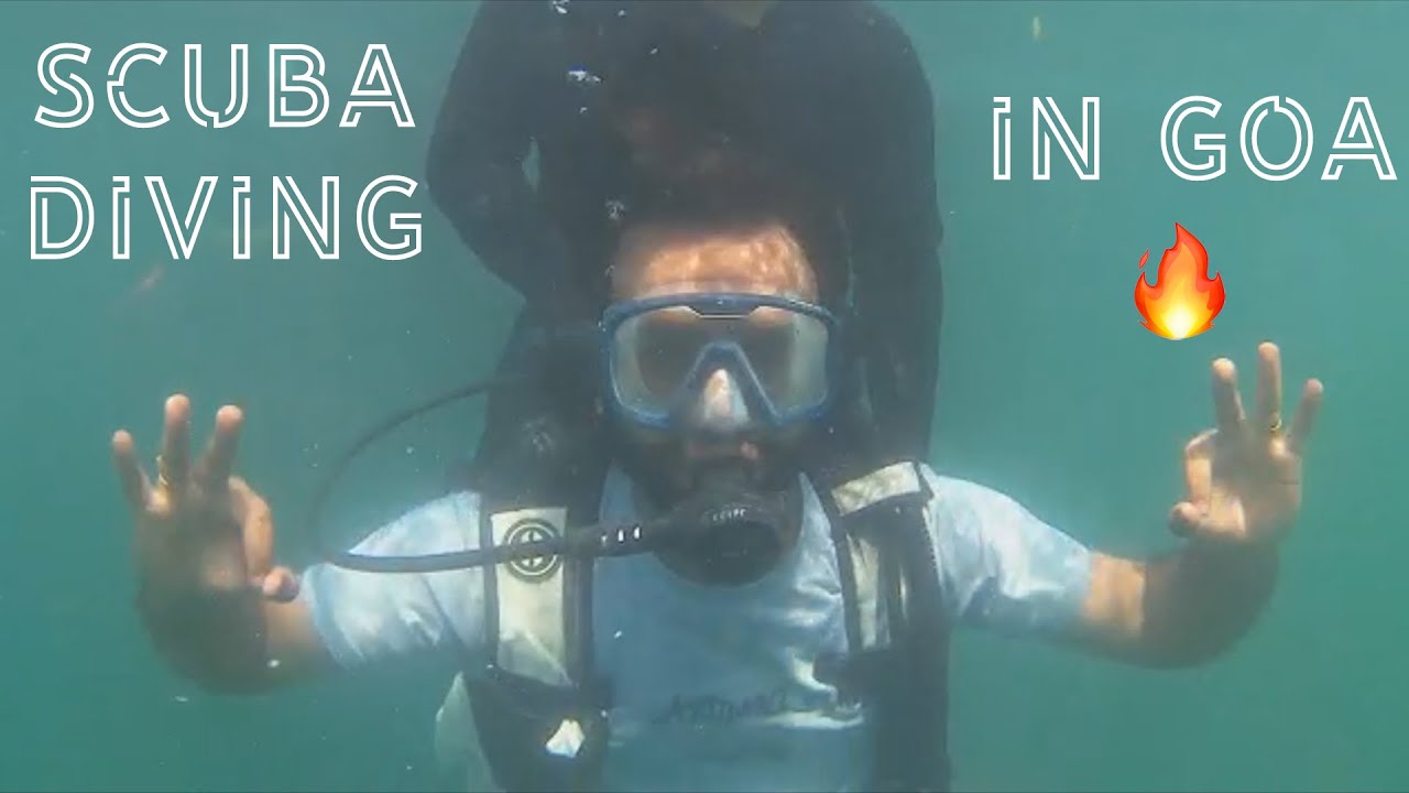 My First Scuba Diving Experience in Goa || BAT ISLAND || ARABIAN SEA ...