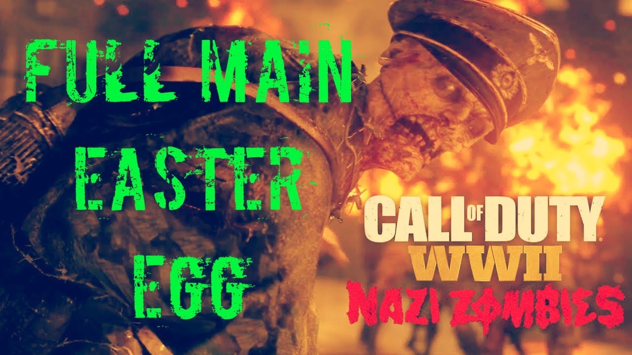 WW2 Nazi Zombies - Full Main Easter egg Gameplay - (wave 32) - YouTube