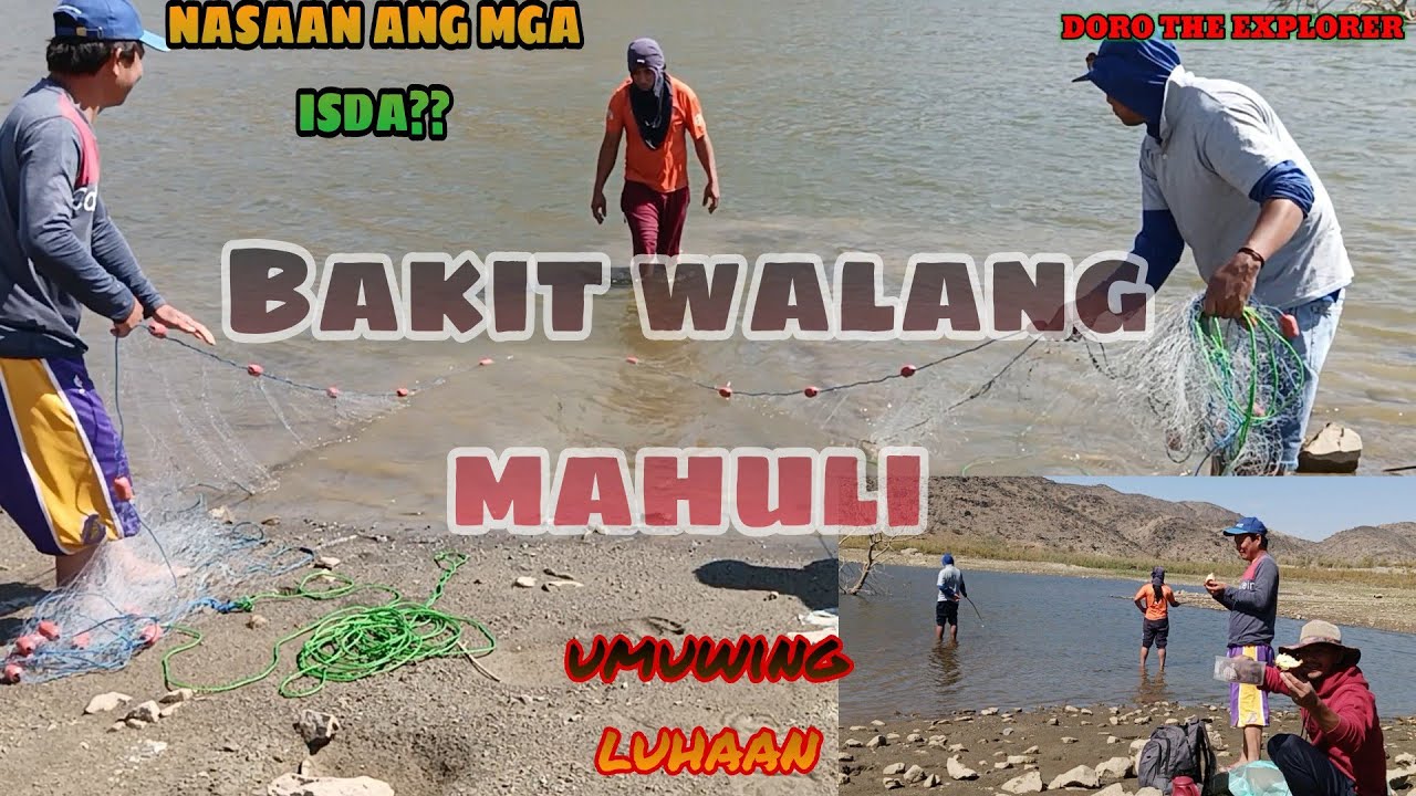 part1 first time nangyari na walang huli || bingwit,lambat - YouTube
