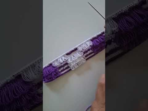 Zıt renkli püsküllü lif 2 ci bölüm