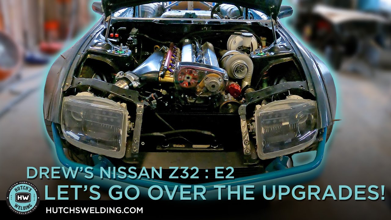 RB26 Swap Nissan Z32 Back on the Schedule : E2 - Hutch's Welding - YouTube