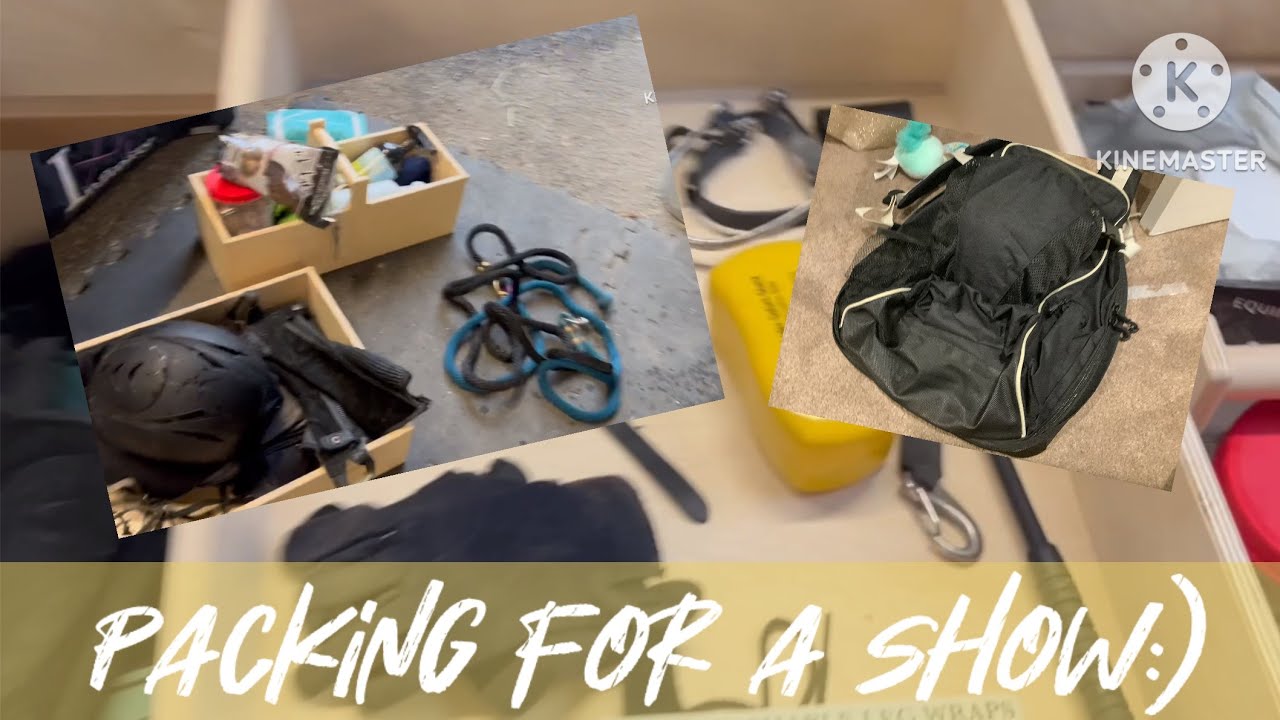 Packing for a show :) - YouTube