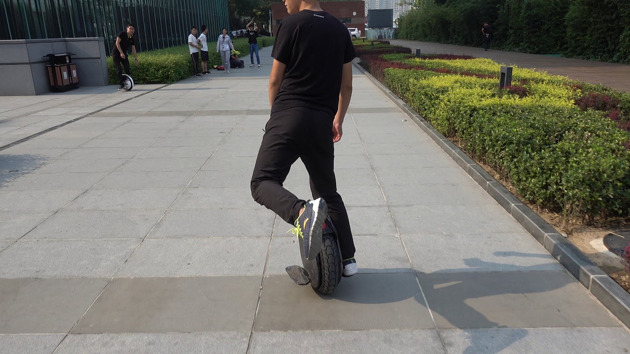 Ninebot One Z - Review and Test Drive: (Single-legged Test) - YouTube