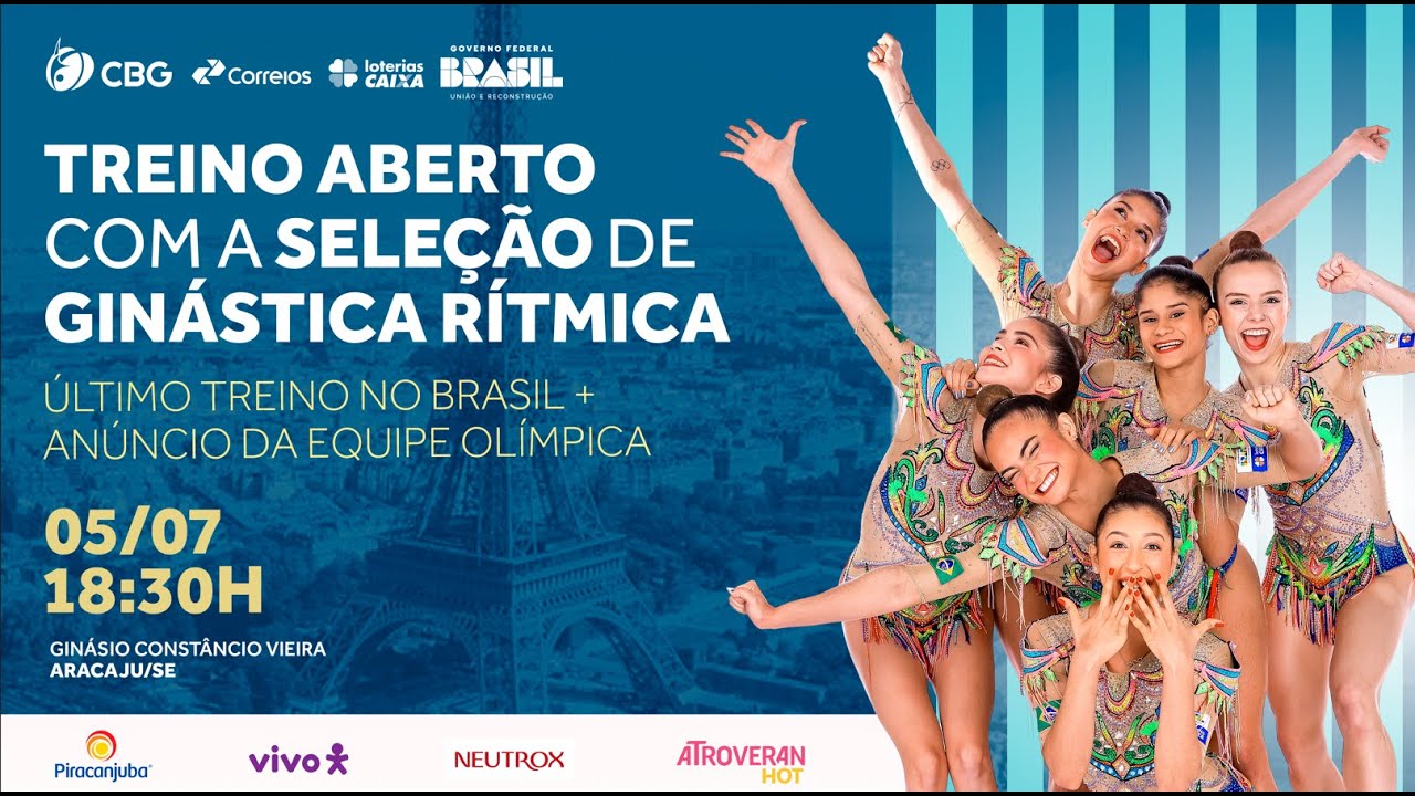 Treino Aberto com a Seleção de Ginástica Rítmica e Anúncio Equipe ...