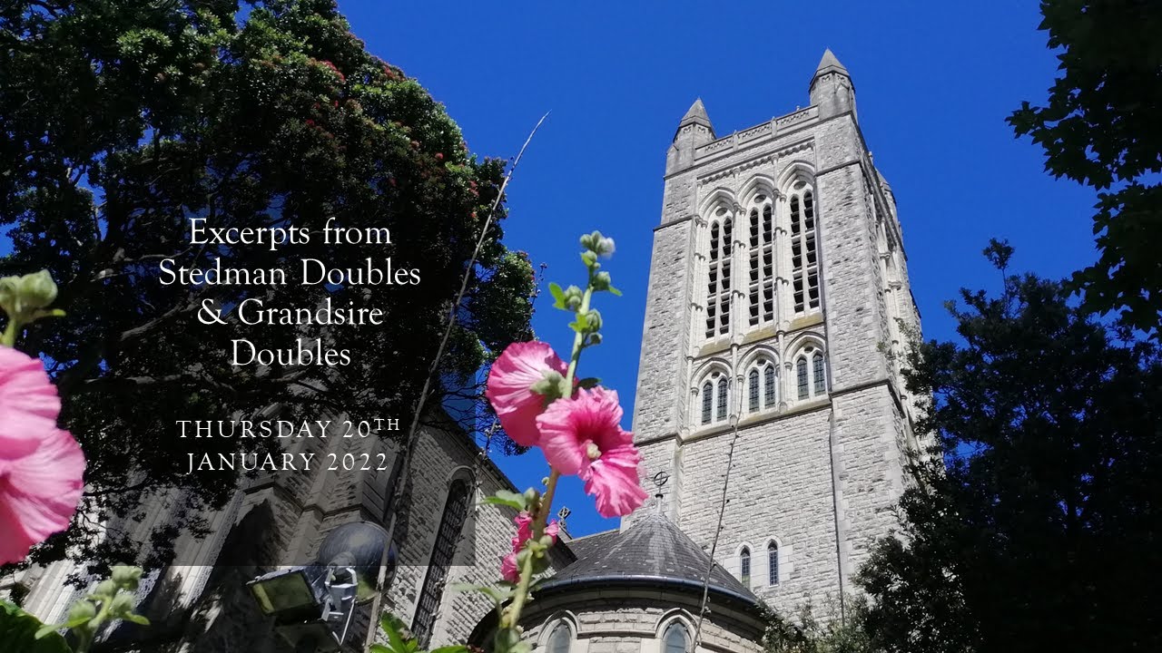 Wedding excerpts of Stedman Doubles & Grandsire Doubles, 20 January ...