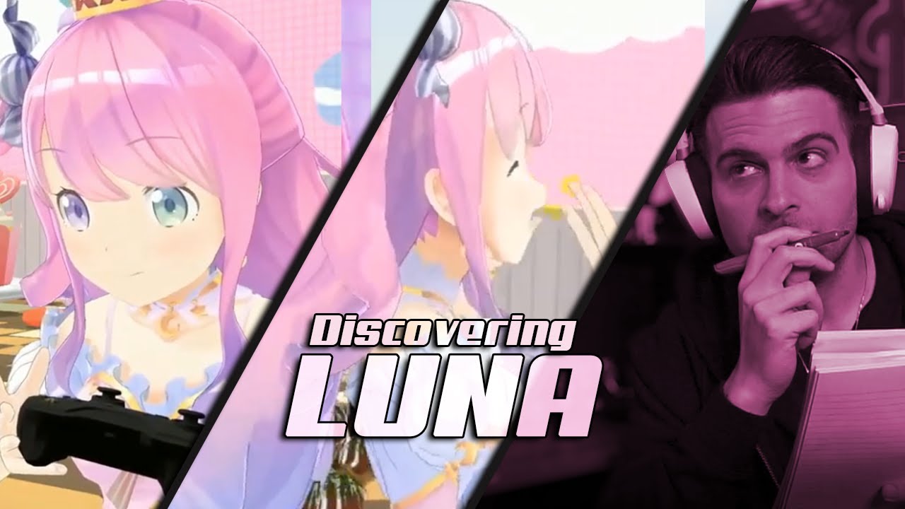Who is the VTuber LUNA from Hololive? (Nagzz Discovers) - YouTube