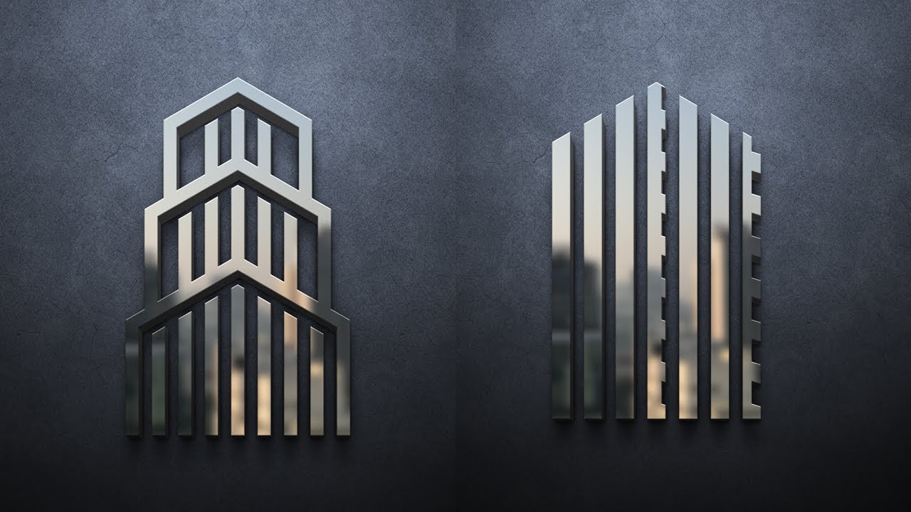 Illustrator Logo Design Tutorial : Real Estate And Construction Logo ...