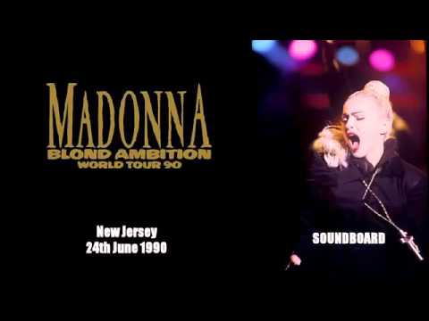 Madonna - Blond Ambition Tour (Live In New Jersey) - AUDIO - YouTube