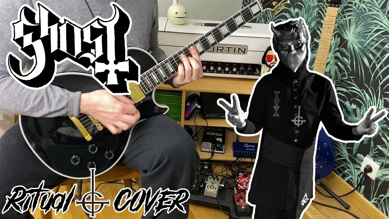 GHOST "Ritual" Full Guitar COVER (Rhythm & Solos) - YouTube
