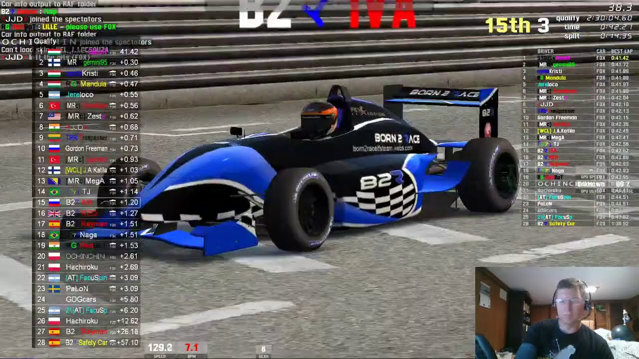 Live For Speed - B2R Open Wheel Wednesday - Round 11 - South City ...