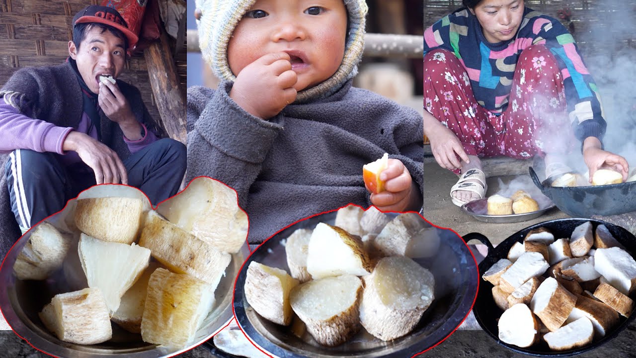 chayote roots recipe of manjita @shepherdlifeofnepal - YouTube