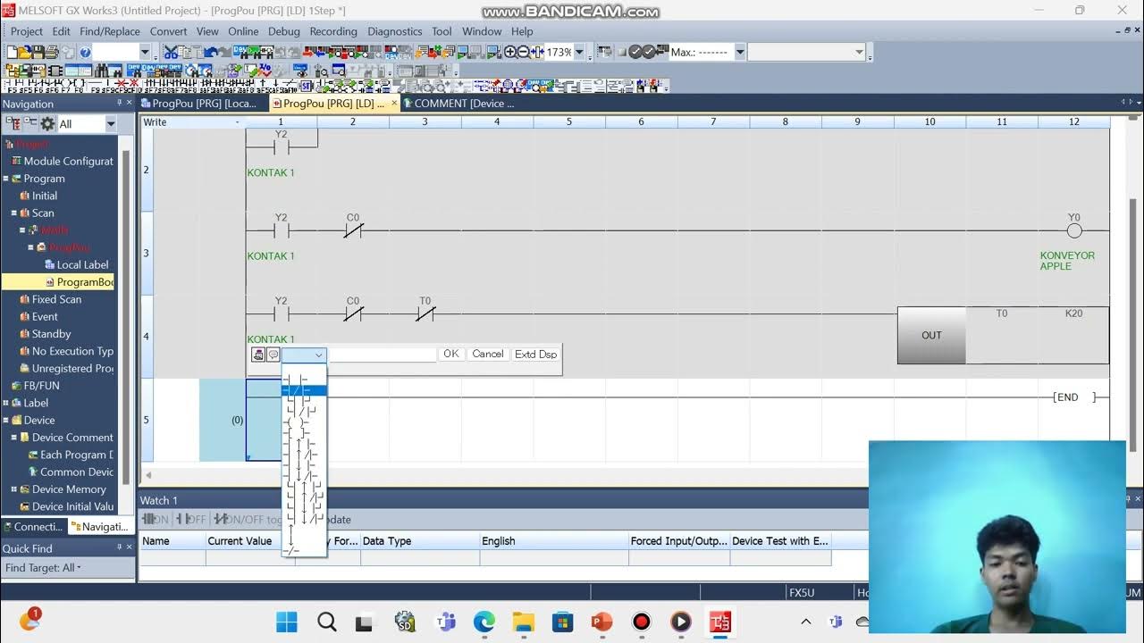 Program Leader Pengepakan Konveyor Apple | GX WORK 3 - YouTube