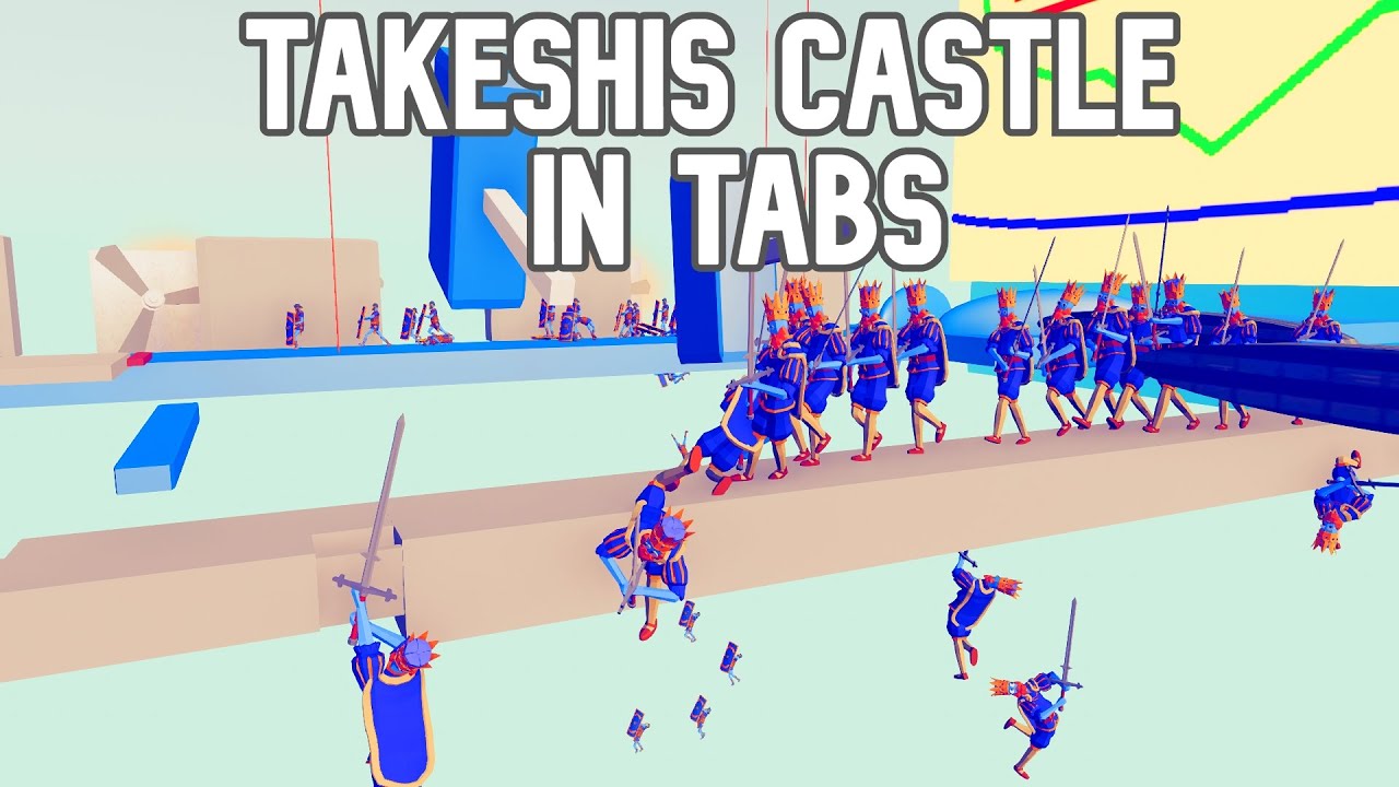 TAKESHIS CASTLE in TABS - TABS CHALLENGE - TABS FUNNY MOMENTS - TABS ...