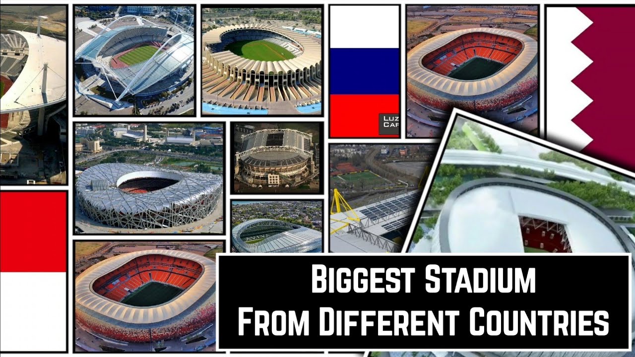 Biggest Stadium From Different Countries | @moviestudiodata - YouTube
