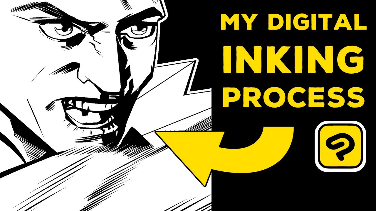 Rough Pencils to Clean Inks with Clip Studio Paint - My Digital Inking ...