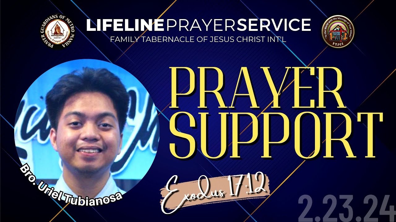 Lifeline Prayer Service | February 23, 2024 - YouTube