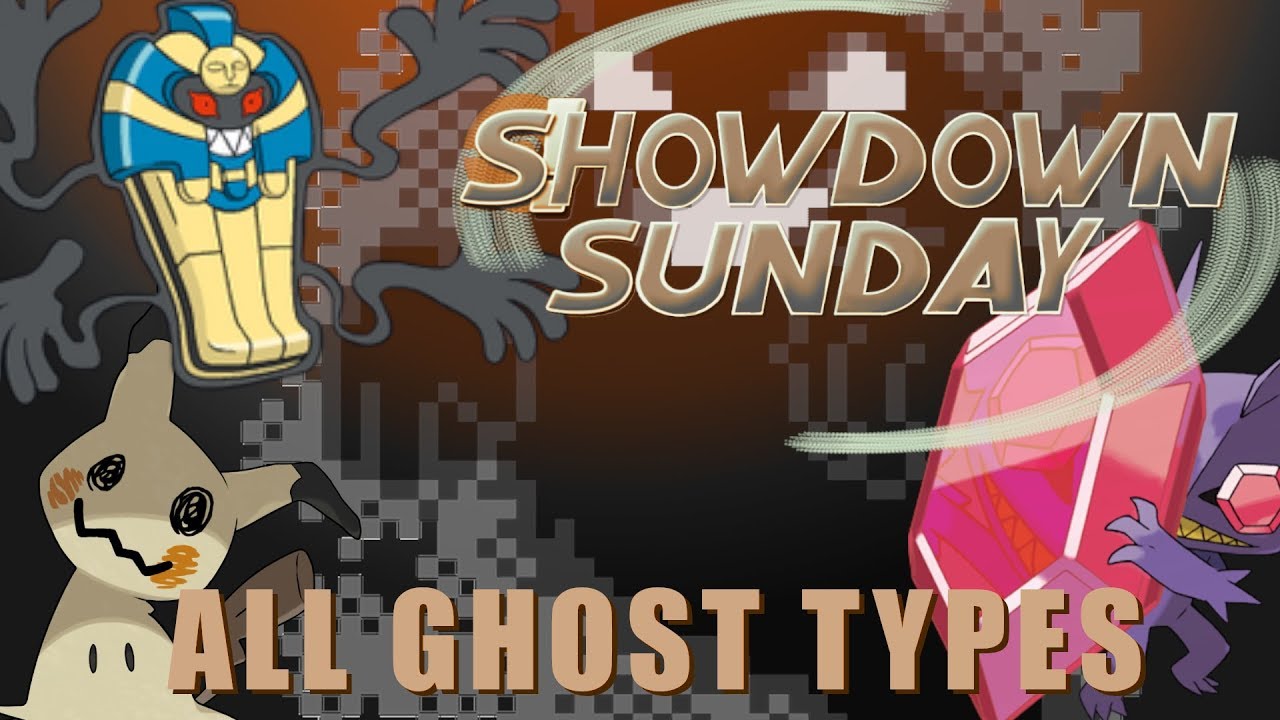 Showdown Sundays Week 4 / All Ghost Type Pokemon Team - YouTube