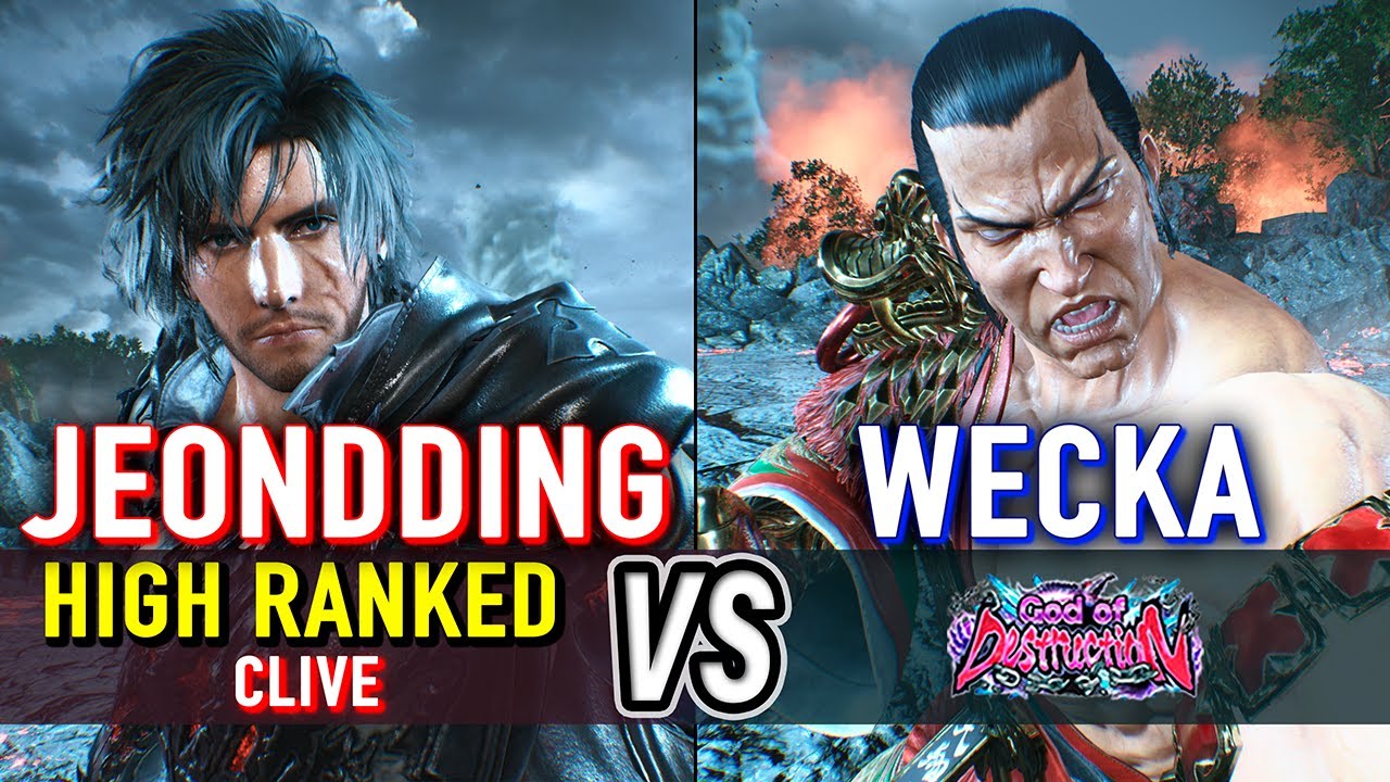 T8 🔥 JEONDDING (High Ranked Clive) vs WECKA (Feng) 🔥 Tekken 8 High Level Gameplay - YouTube