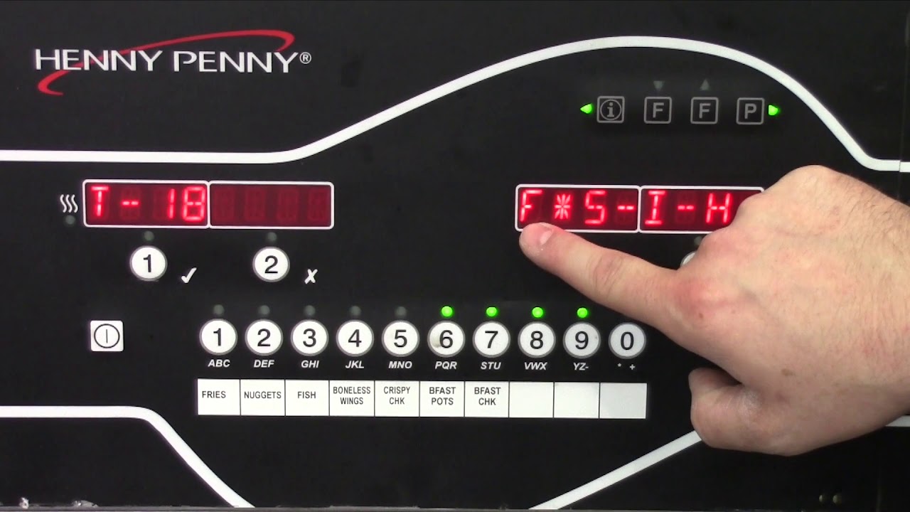 Henny Penny Evolution Elite - E10 Troubleshooting - YouTube