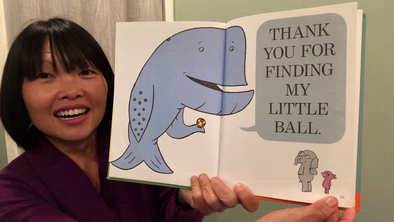 Read Aloud of An Elephant & Piggie Book: A Big Guy Took My Ball! - YouTube
