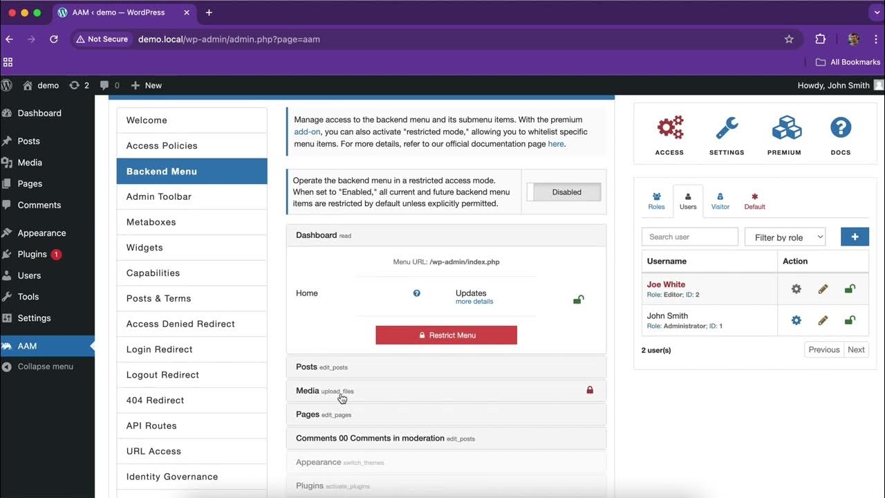 Understanding Access Controls & Preferences Inheritance | AAM WordPress Plugin - YouTube