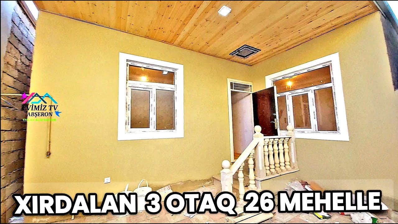 XIRDALAN 3 OTAQ HEYET EVİ N3 MEKTEBE YAXIN 📞055 870 95 55 AFİQ bey ...