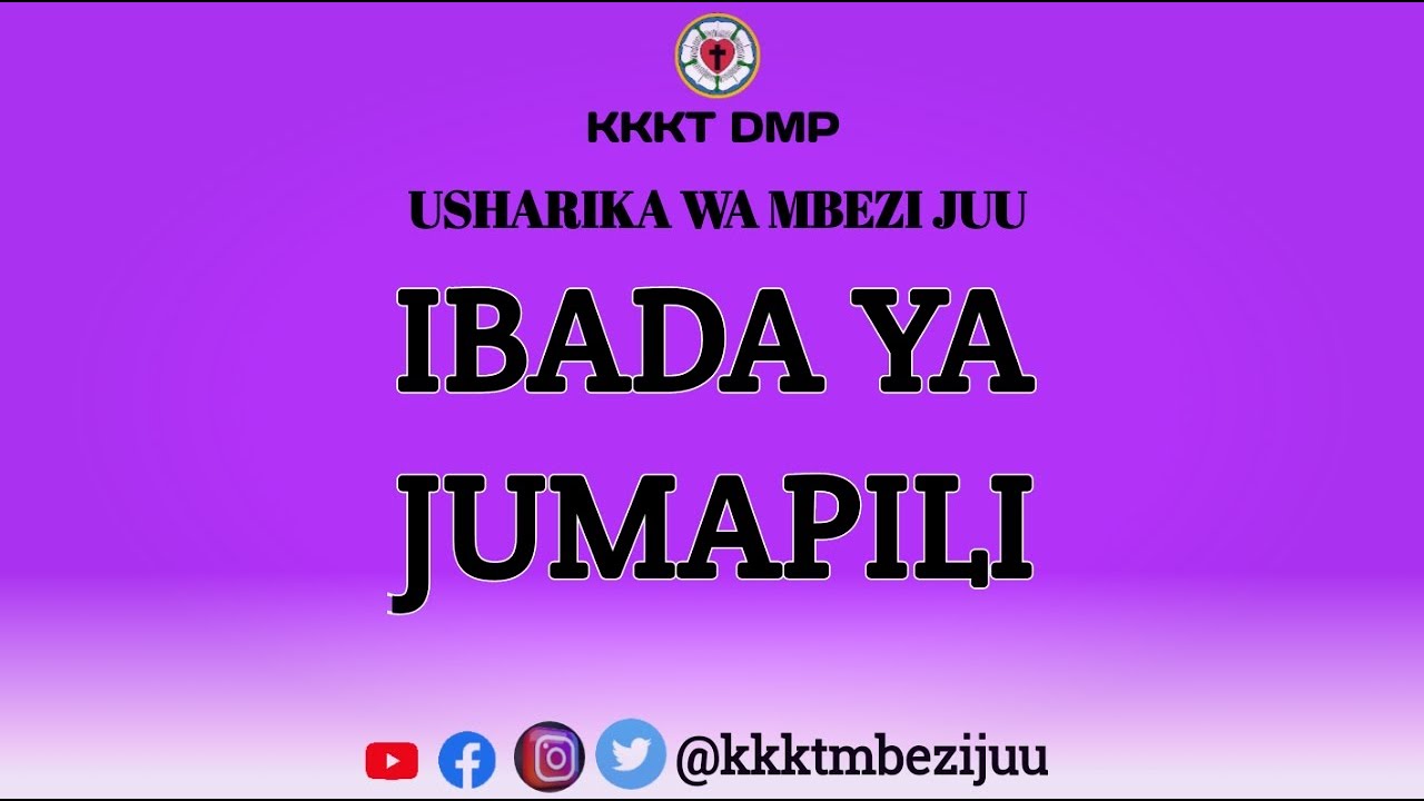 #LIVE::IBADA YA "KWANZA"MBEZI JUU 09/11/2025 - YouTube
