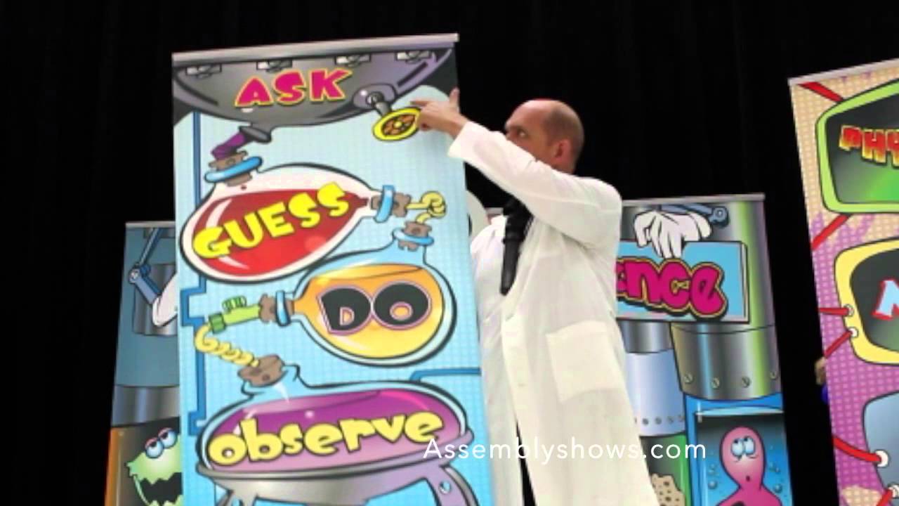 Science Show for elementary schools (Scientific Method) - YouTube