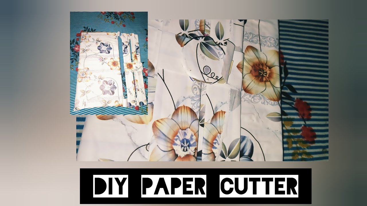 Diy paper cutter#craft#anamtashakeel - YouTube
