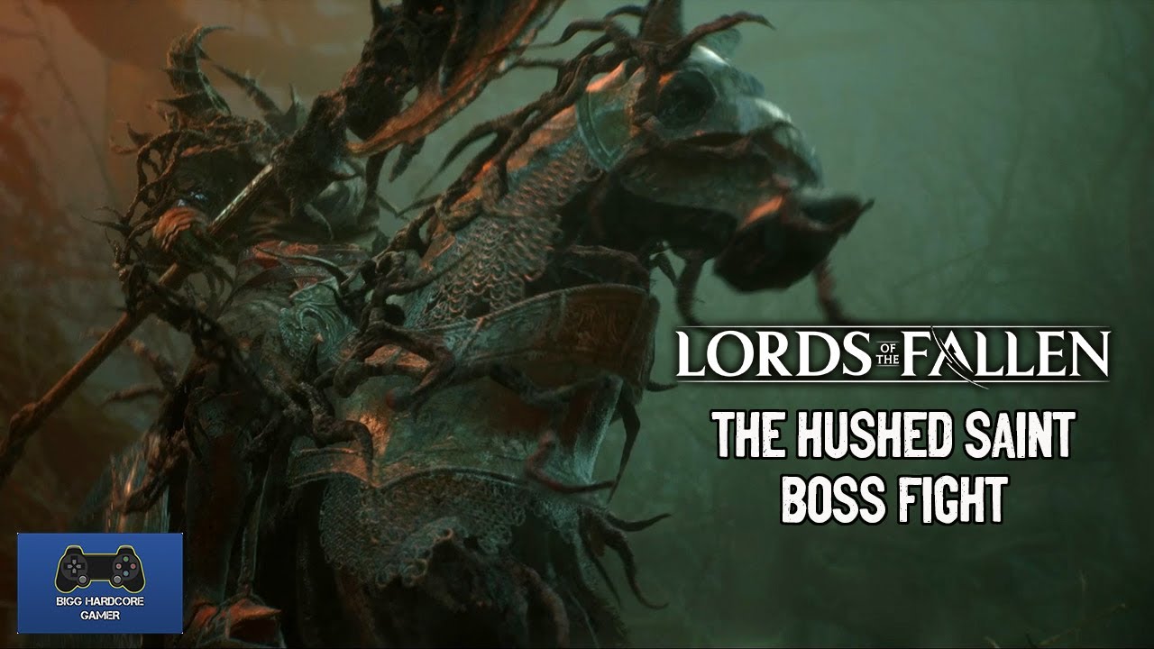Lords Of The Fallen Boss Fight 5 - The Hushed Saint - YouTube