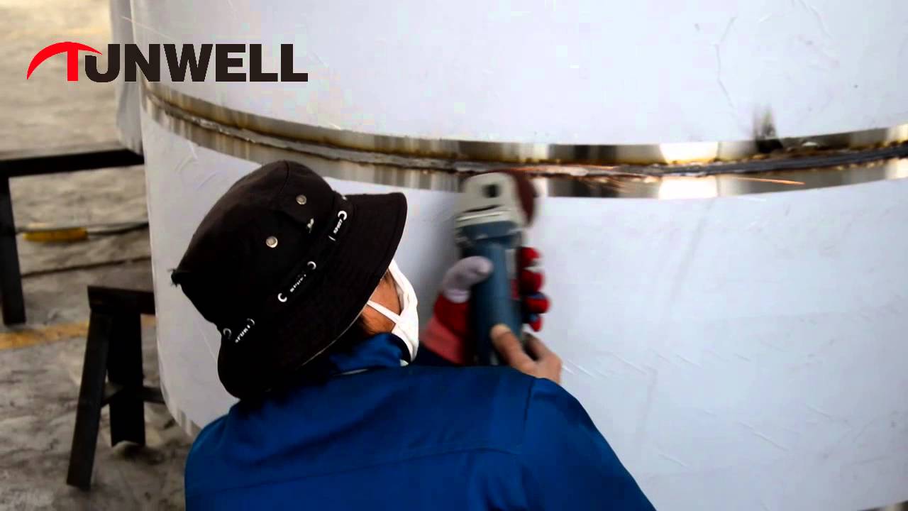 To polishing the welding line - YouTube