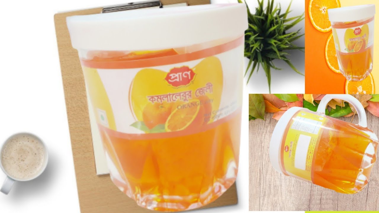 Pran Orange Jelly With Quick And Yummy Breakfast - YouTube