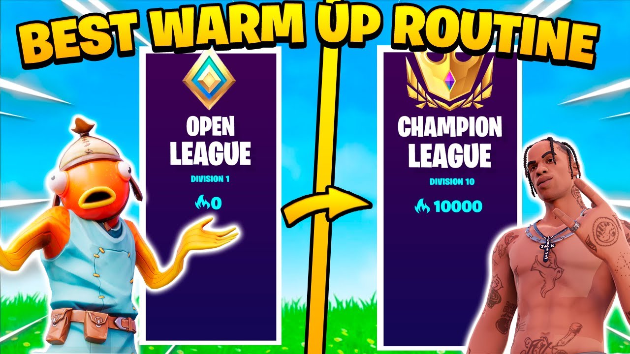 The Best Warm Up Routine in Fortnite Season 4 Chapter 3 - YouTube