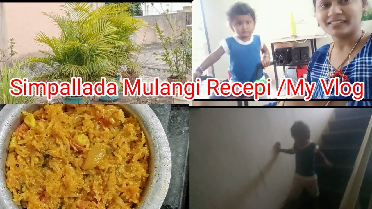 Simpallada Mulangi Pallya Recepi /Yashasvi jote Nanna Vlog - YouTube