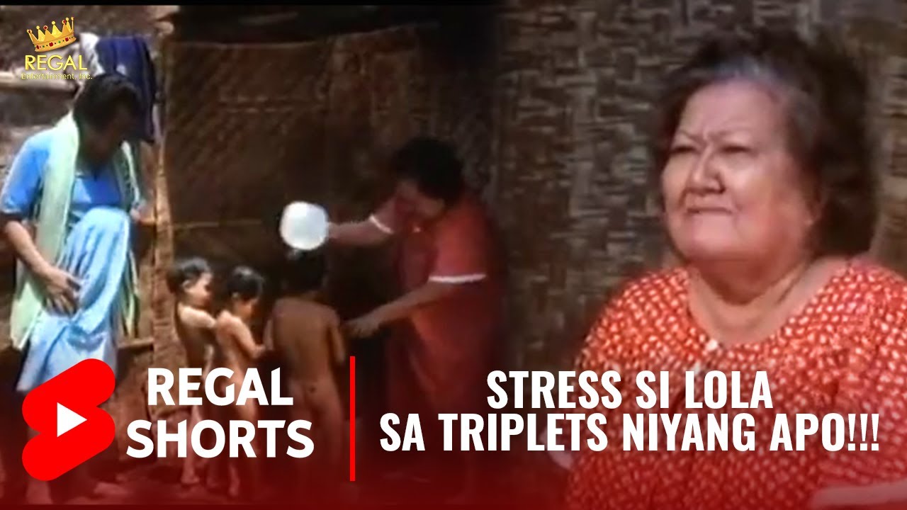 Stress Si Lola Sa Triplets Niyang Apo!!! | Regal Shorts - YouTube