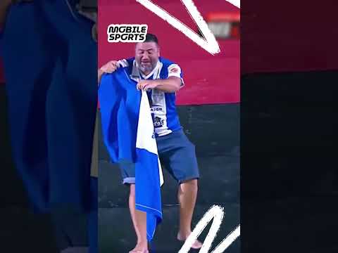 El FESTEJO de CERRO LARGO con sus HINCHAS EN BRASIL #cerrolargo #uruguay #libertadores