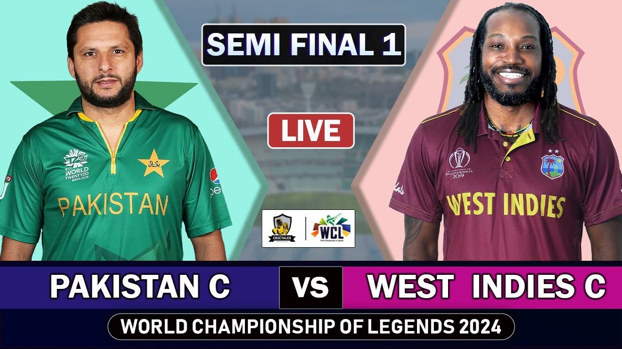 Pakistan vs West Indies Semi Final Live Scores | World Championship of ...