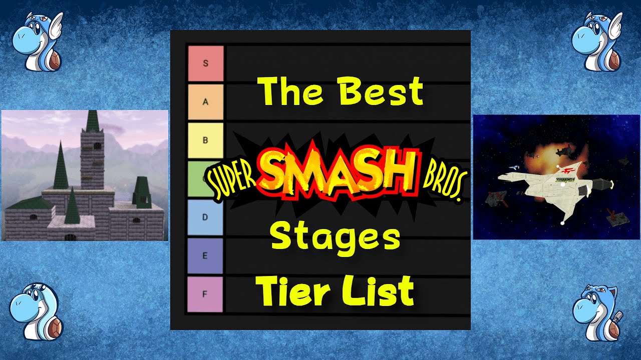 Smash 64 Stages Tier List - YouTube