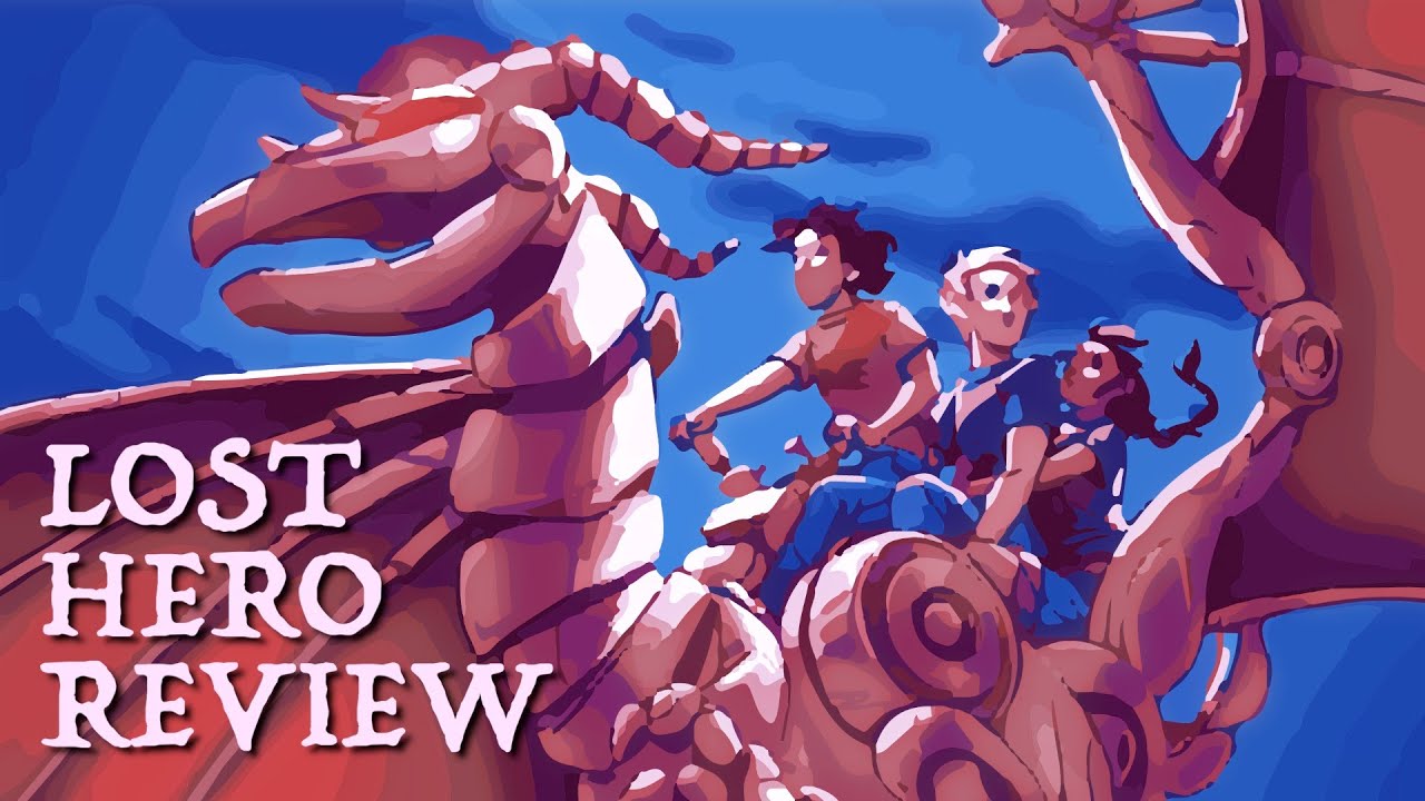 The Lost Hero Cover Art