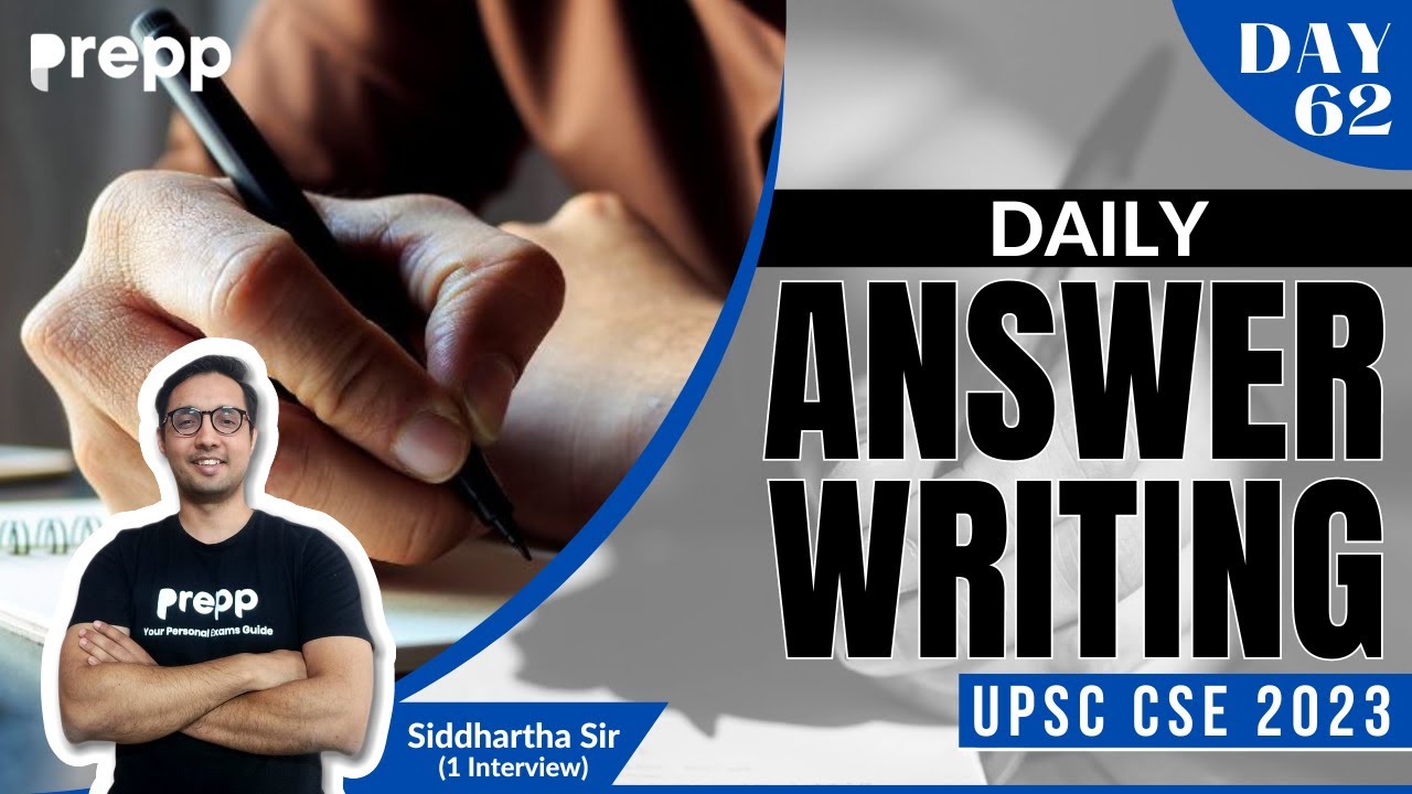 Daily Answer Writing for UPSC 2024 | Day 62 | UPSC CSE 2024 | #upsc2024 ...