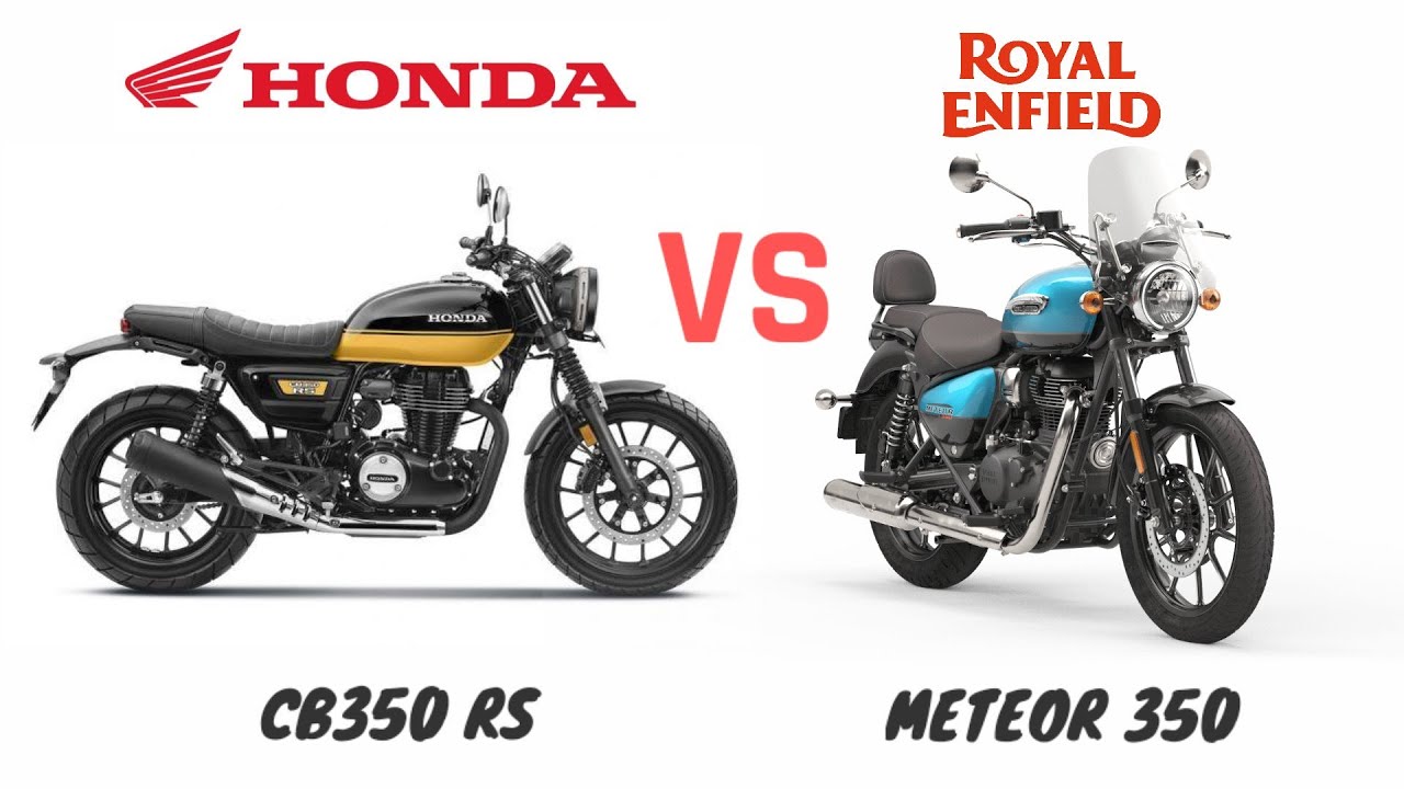 METEOR 350 VS HONDA CB 350 RS SCRAMBLER _DETAILED COMPARISON_MILEAGE ...