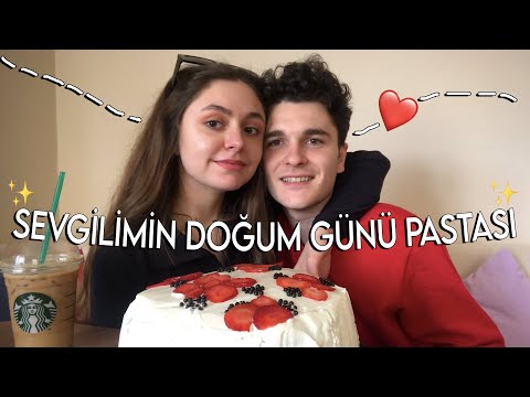 Sevgilimin Doğum Günü Pastası! şef mert vs selin! birlikte pasta yapıyoruz vlogu :)