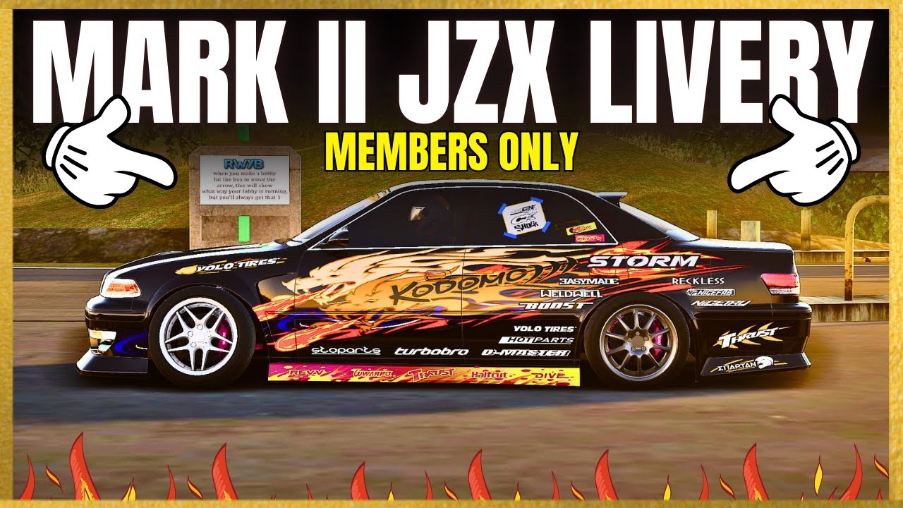 MARK II JZX100 LIVERY | CarX Drift Racing Online - YouTube