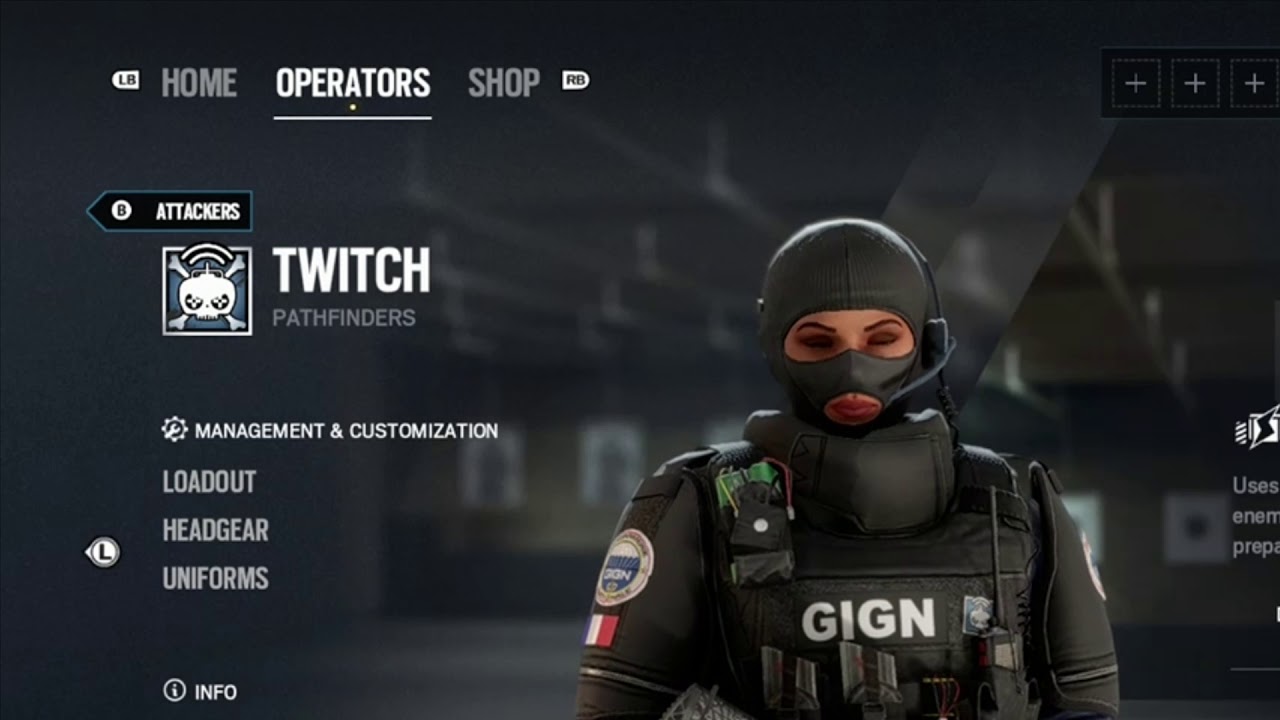 Twitch operator video (Tom Clancy's Rainbow siege six) - YouTube
