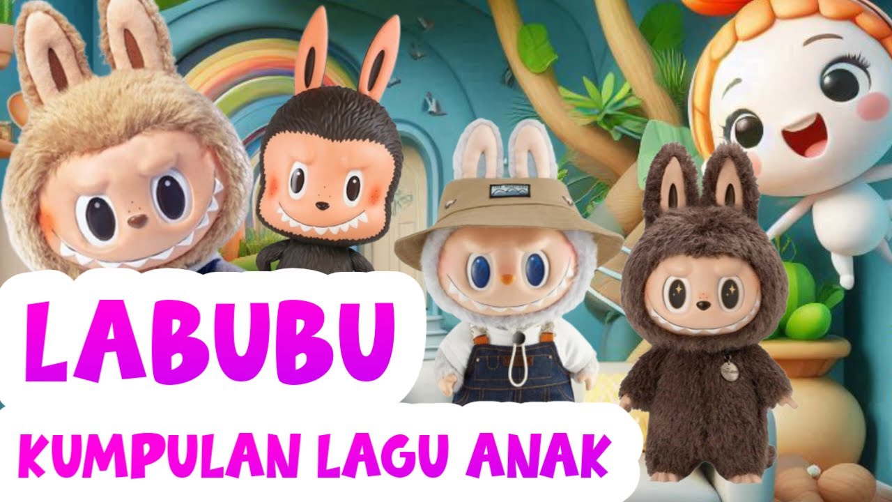 KUMPULAN LAGU ANAK ANAK TERBARU - ANIMASI VIRAL LABU LABUBU - DAN LAGU ...