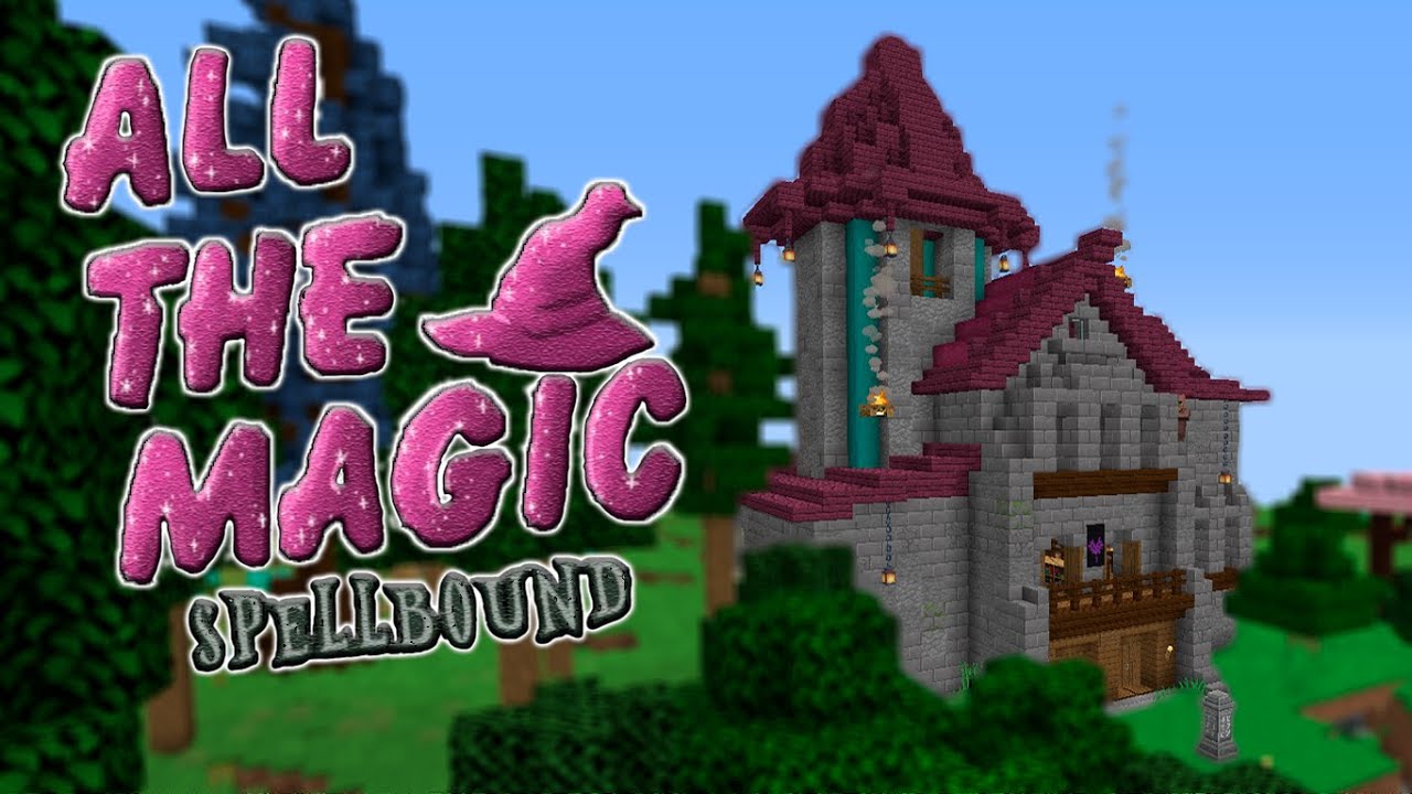 Minecraft - All The Magic Spellbound # 01 Isso é magia e ñ tecnologia ...