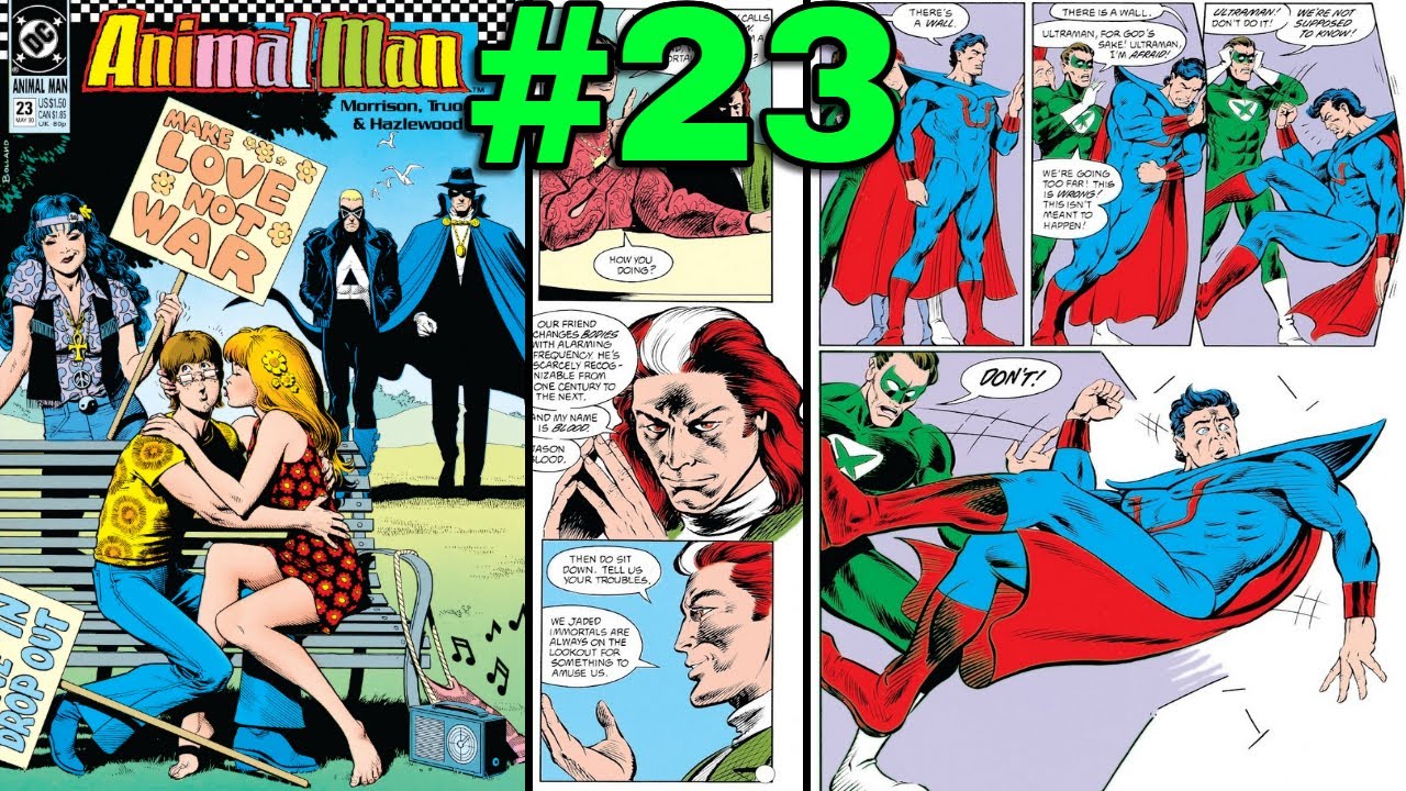 Grant Morrison ANIMAL MAN #23 Review w/ Jim from Weird Science Comics ...