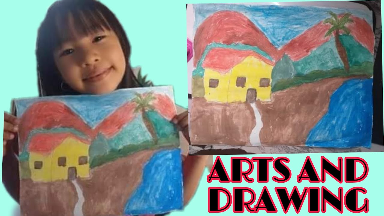 Mahusay Magdrawing Gamit ang Simpleng Paint Colors /teamphd #8th - YouTube