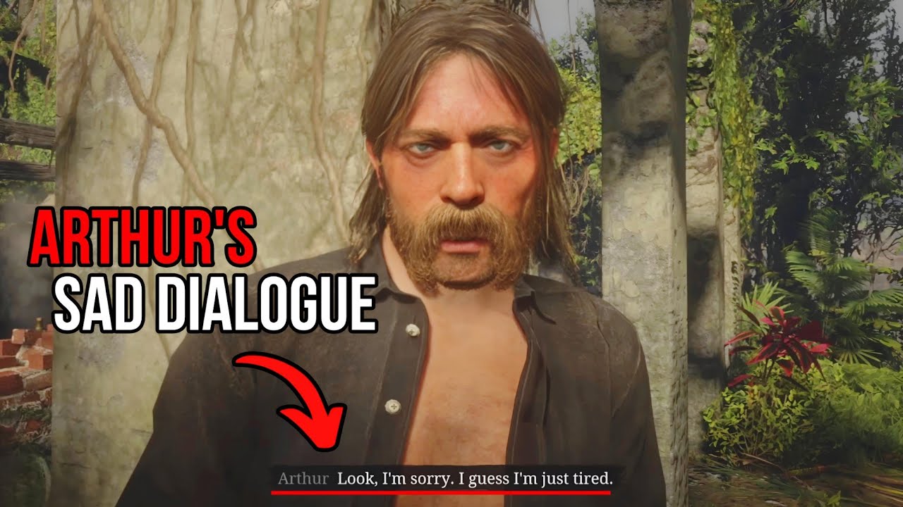 This Arthur Morgan dialogue is probably unique to Guarma | Rdr2 - YouTube