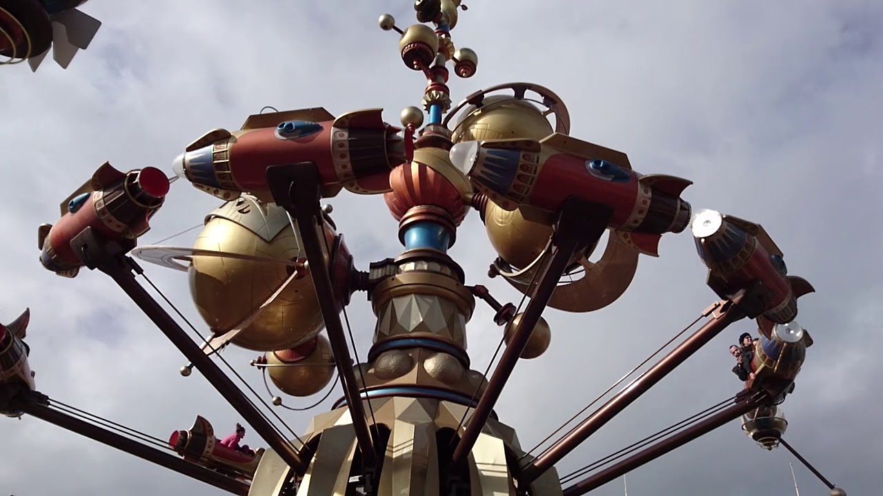 Orbitron Ride At Disneyland, Paris, France - YouTube